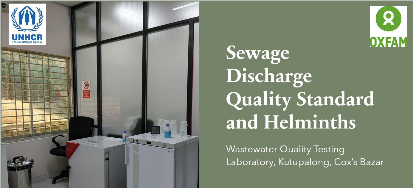 Wastewater discharge quality standards and helminths - Humanitarian ...